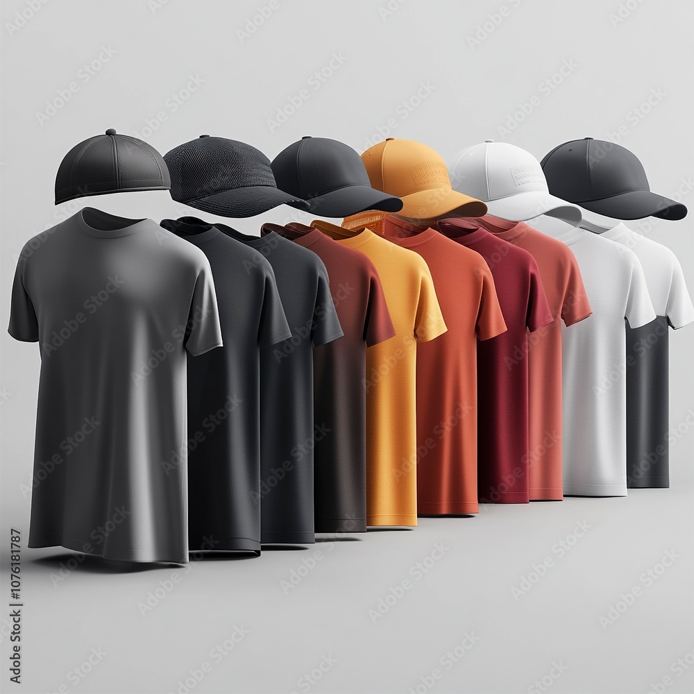 generar una linea de merchandisign para hacer mockups sobre ellos ...