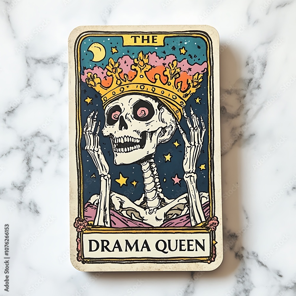 Explore the intriguing symbolism of the drama queen skeleton in ...