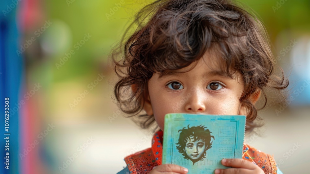 Stock-Foto „Right to Identity: Children have the right to be registered ...