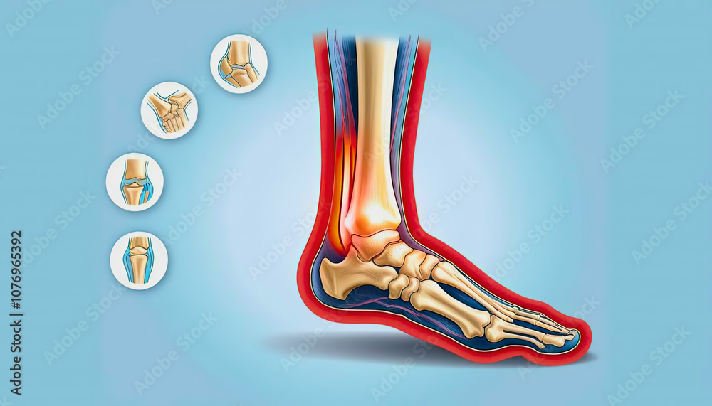 Explore the anatomy of the human ankle understanding structure function ...