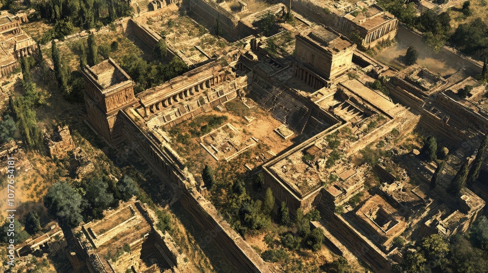 Explore how satellite images reveal the layout of historical sites and ...