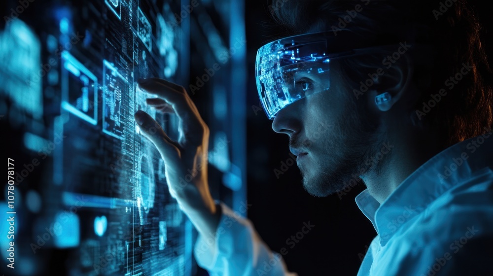 B2B holographic marketing tools: Business professionals utilizing ... B2B holographic marketing tools: Business professionals utilizing ...