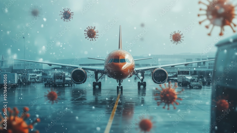 An image showing the risks of contagious diseases spreading through ...