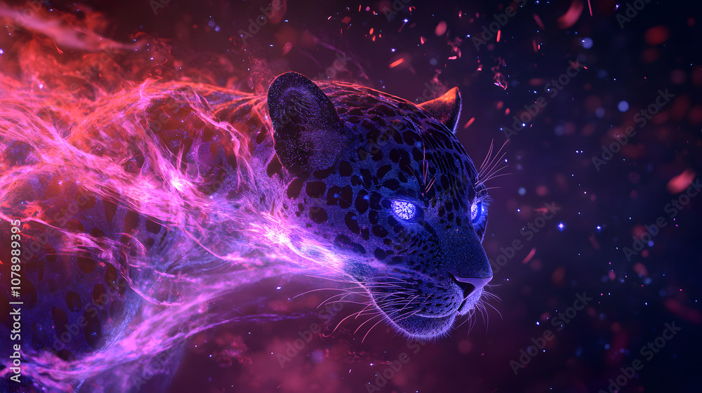 holographic jaguar spirits, tesseract energy matrix, plasma steam ...