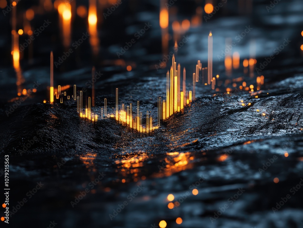 stock market candlestick chart pattern design, business financial ...