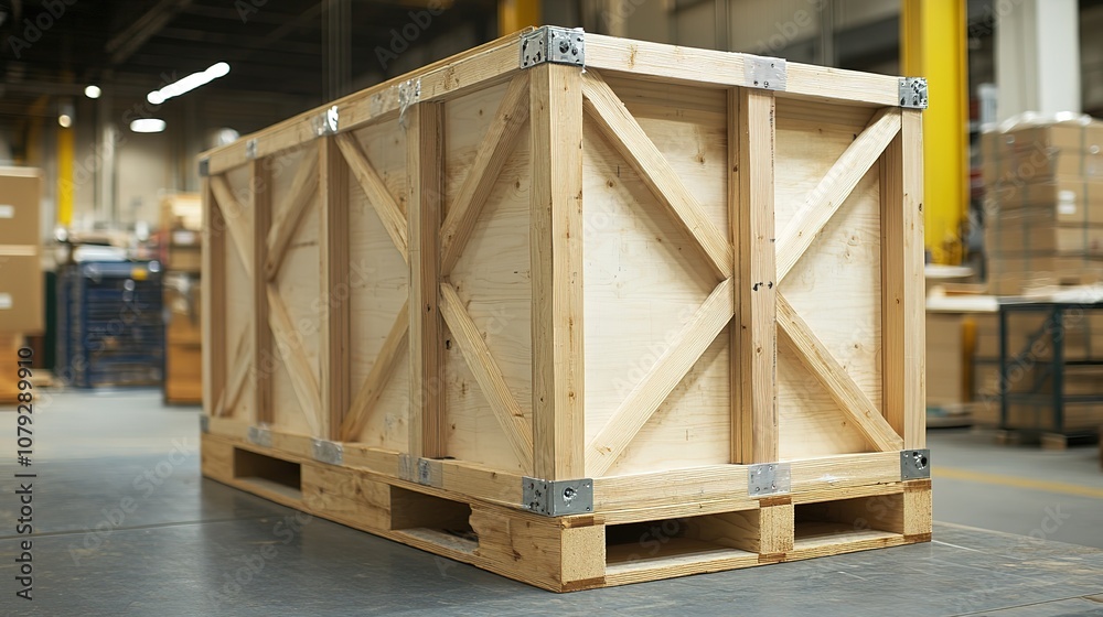 Explore the design and construction process of wooden crates in ...