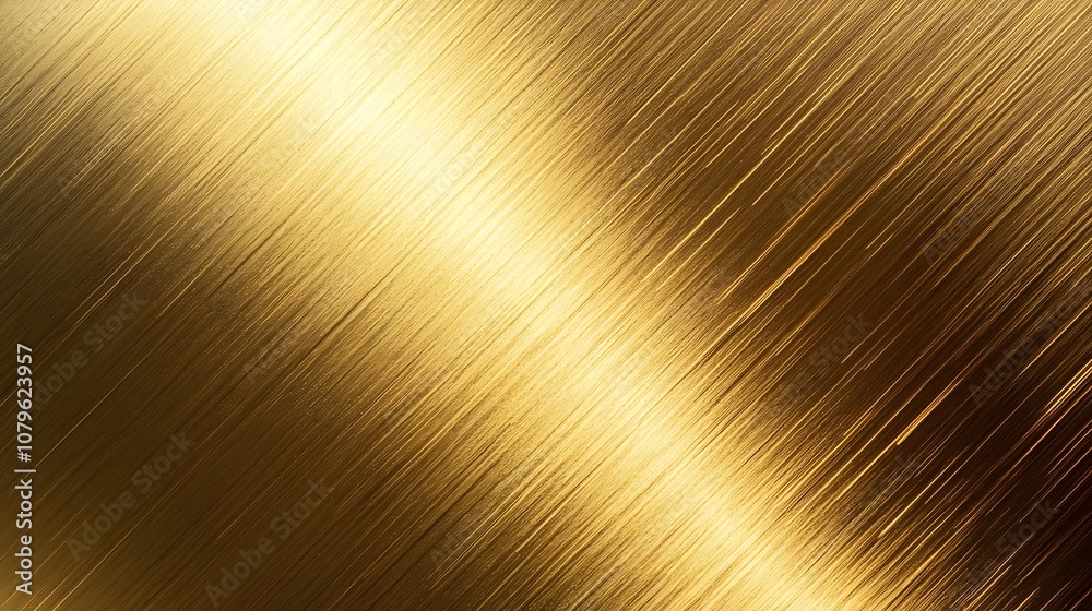 Luxurious golden metal background texture with shiny metallic sheen ...