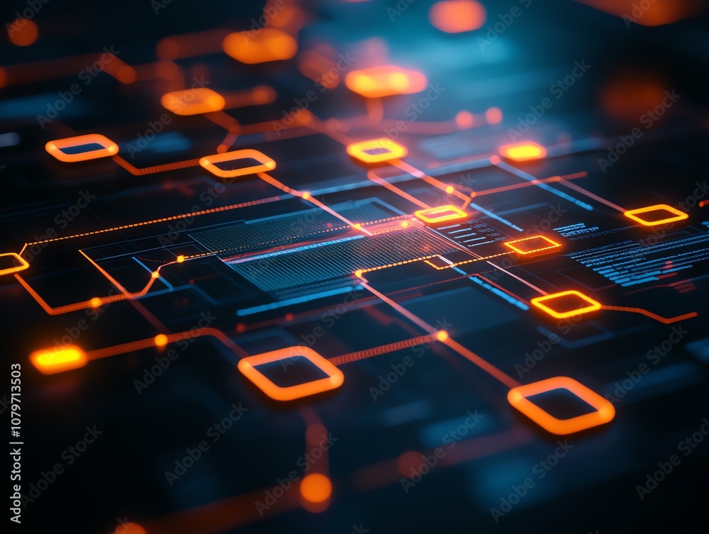 Generate a graphic explaining the business process flow, using arrows ...