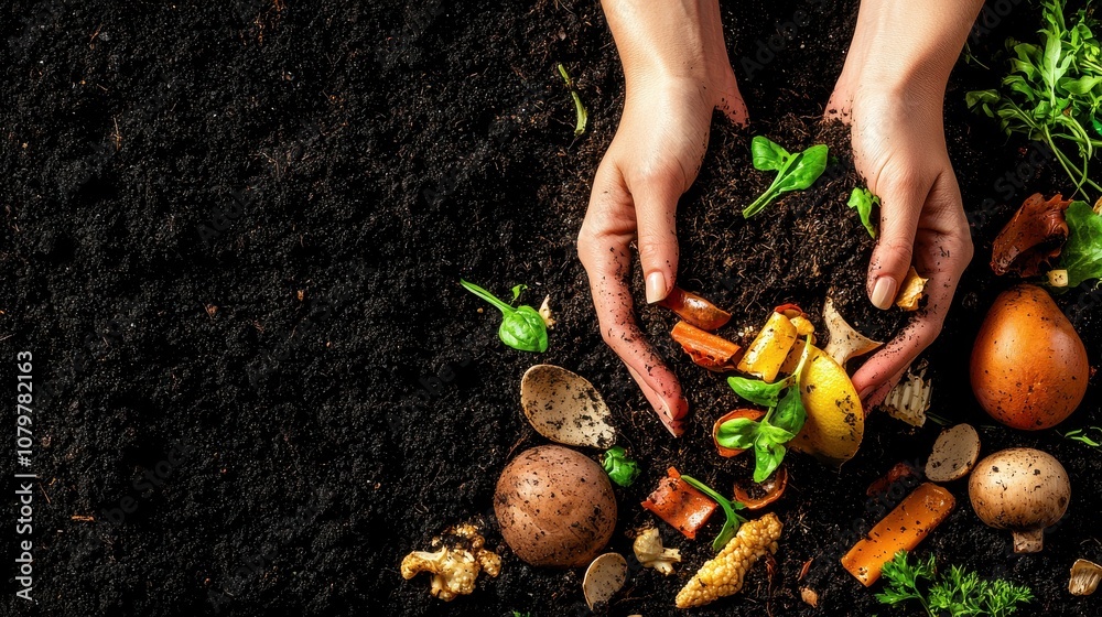 Composting organic food scraps community garden guide urban environment ...