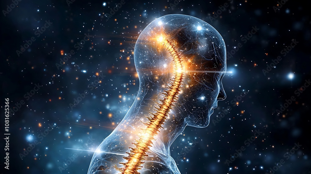 The spinal cord is believed to be the energetic pathway for kundalini ...