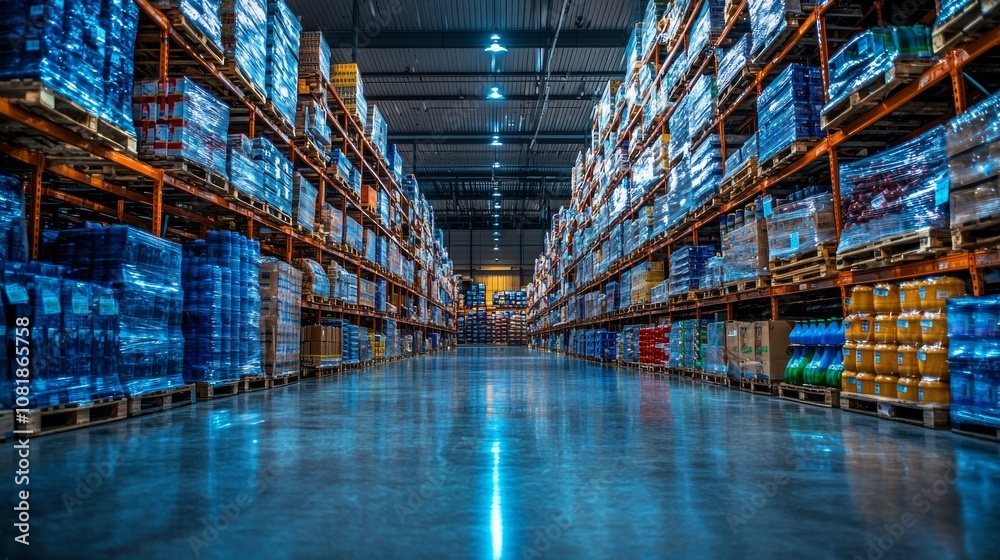 The importance of cold chain logistics is illustrated in this cold ...