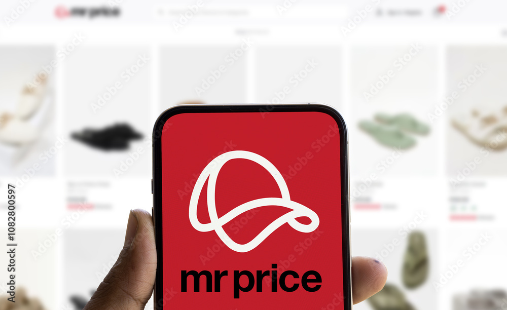Dhaka, Bangladesh- 15 Oct 2024: Mr Price logo is displayed on ...