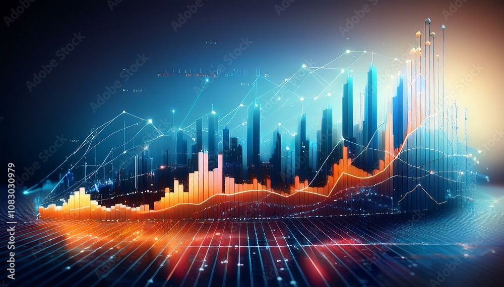graph showing the steady growth of a large multinational corporation s ...
