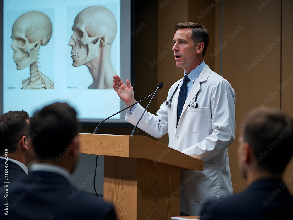 Medical Conference: Doctor' Presentation, Anatomy Lecture, Healthcare ...