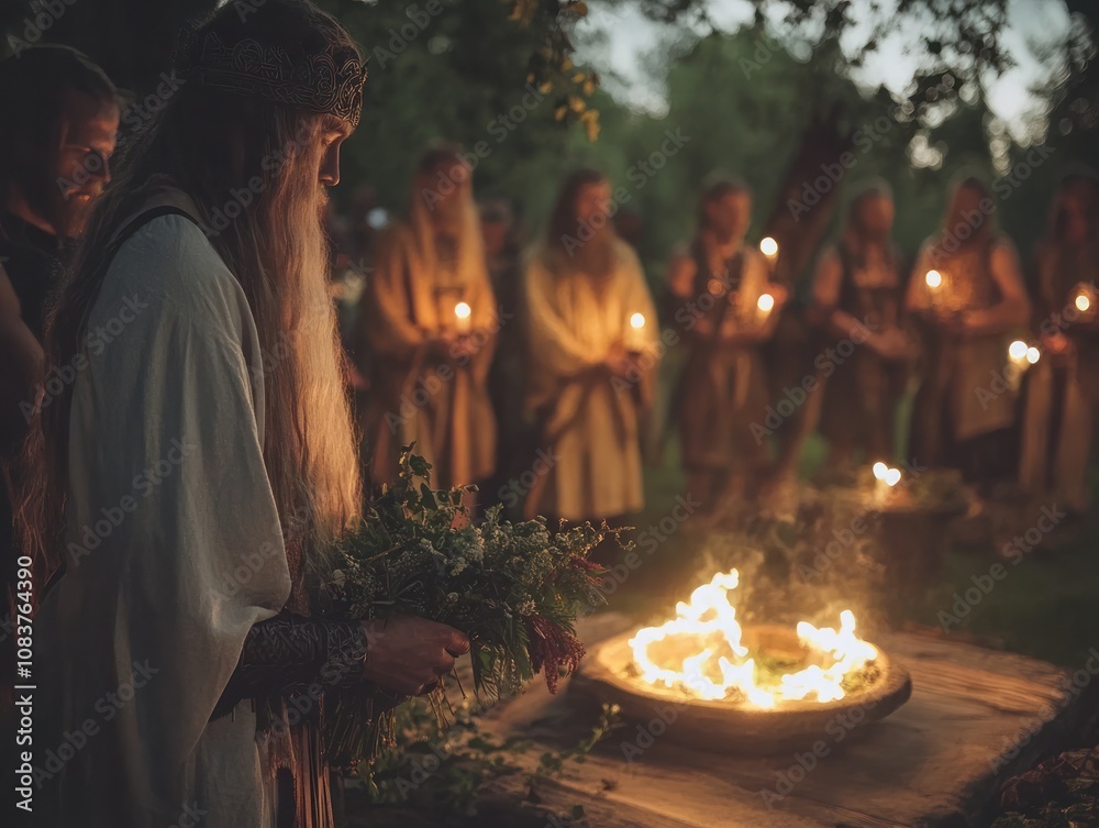Norse Pagan rituals honoring the old gods and nature through ...