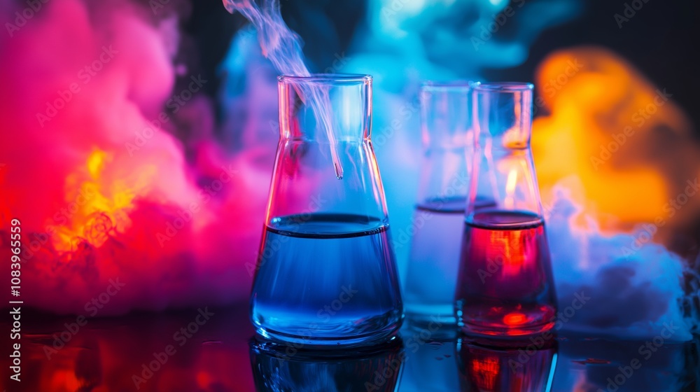 Acid, A reactive, sour chemical that releases hydrogen ions Reacting ...