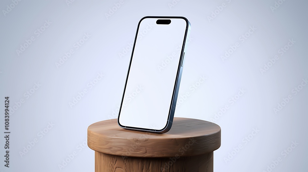 Realistic 3D Smartphone Render with Interactive Social Media Icons ...