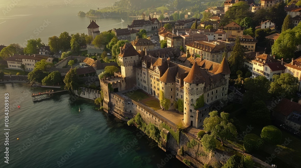 Explore the historical grandeur of morges castle amidst nature s ...