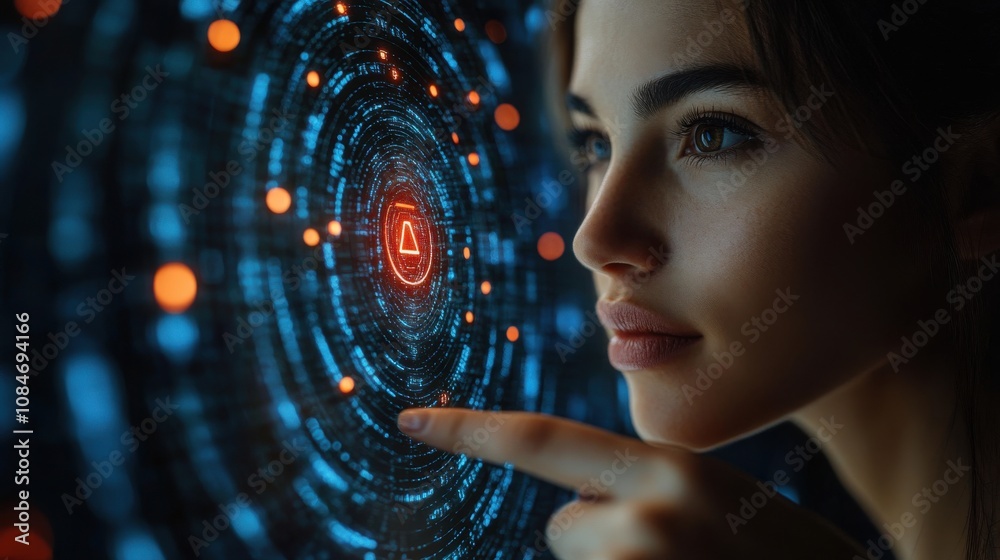 kyc verification concept person interacting with know your customer kyc ...