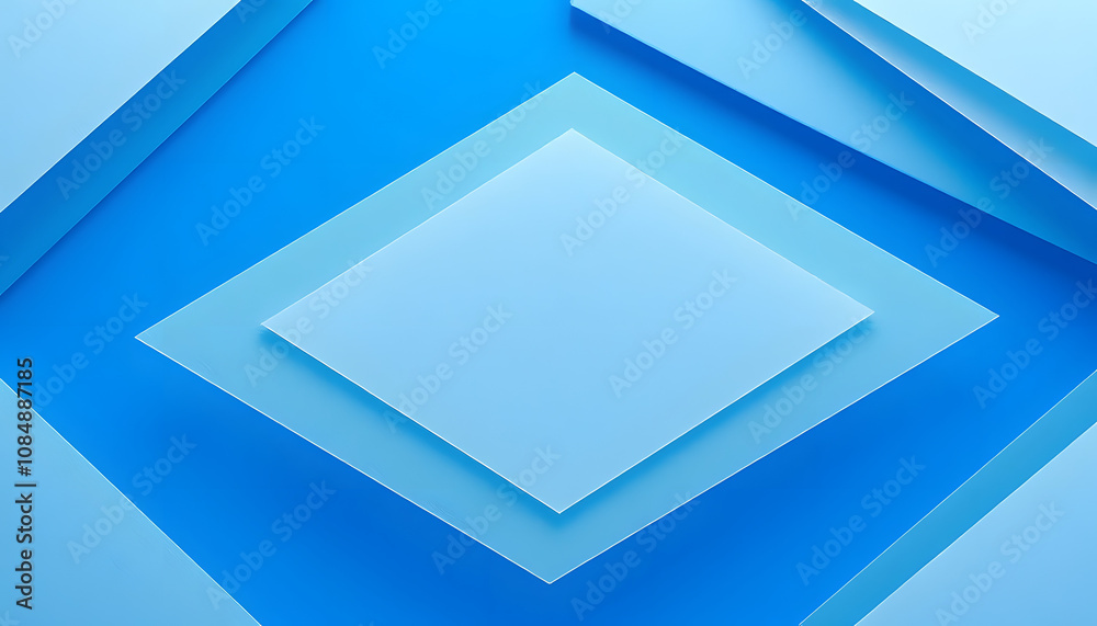 modern abstract blue background design with layers of textured white ...