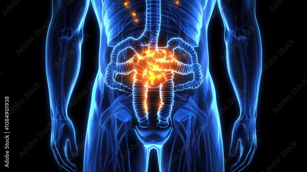 Anatomical Representation of Human Male Reproductive System with ...