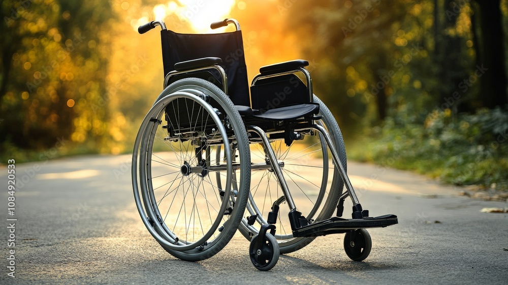 Wheelchair Safety Tips and Guidelines for Users Stock Photo | Adobe Stock