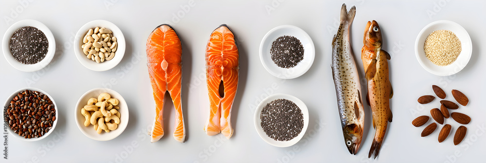 Foto de Stock Understanding the Health Benefits of Omega-3: Visual ...