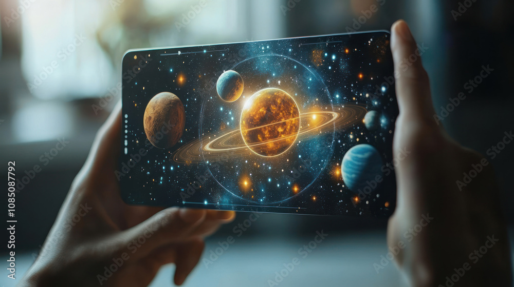 Modern astrological predictions through applications that display using ...