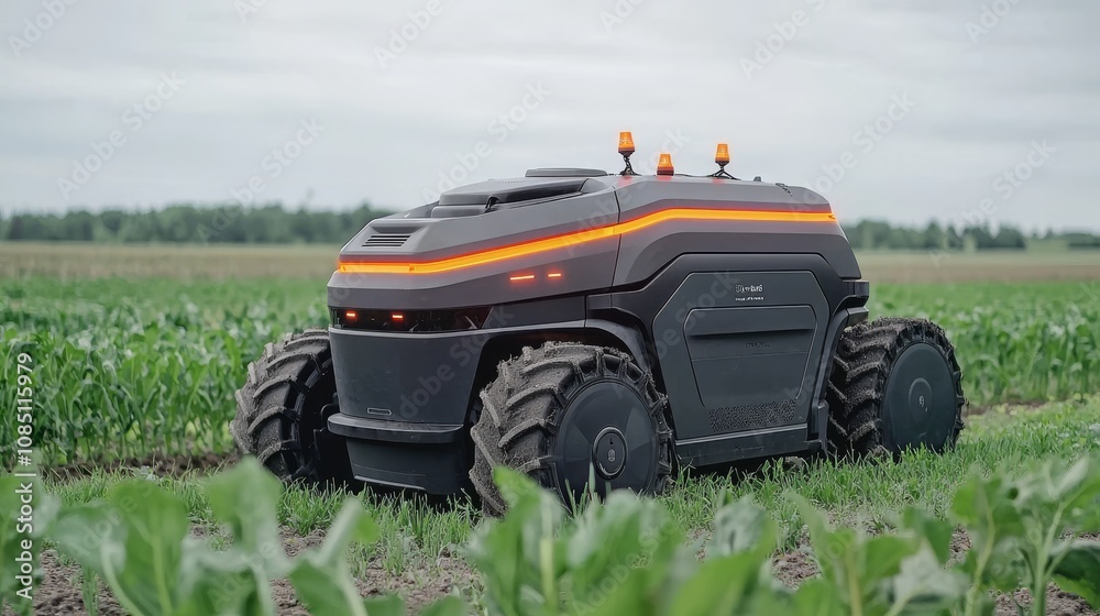 Autonomous Farming Vehicle Revolutionizes Crop Management Agricultural ...