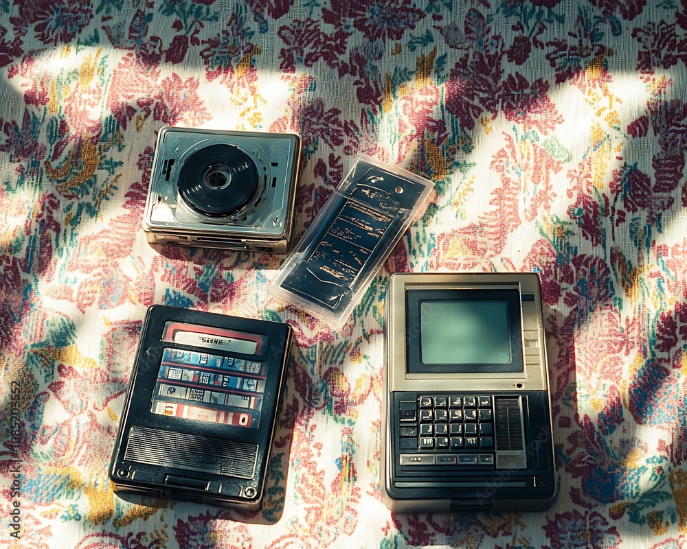 Vintage aesthetics with a modern twist, Retro Nostalgia with Cassette ...