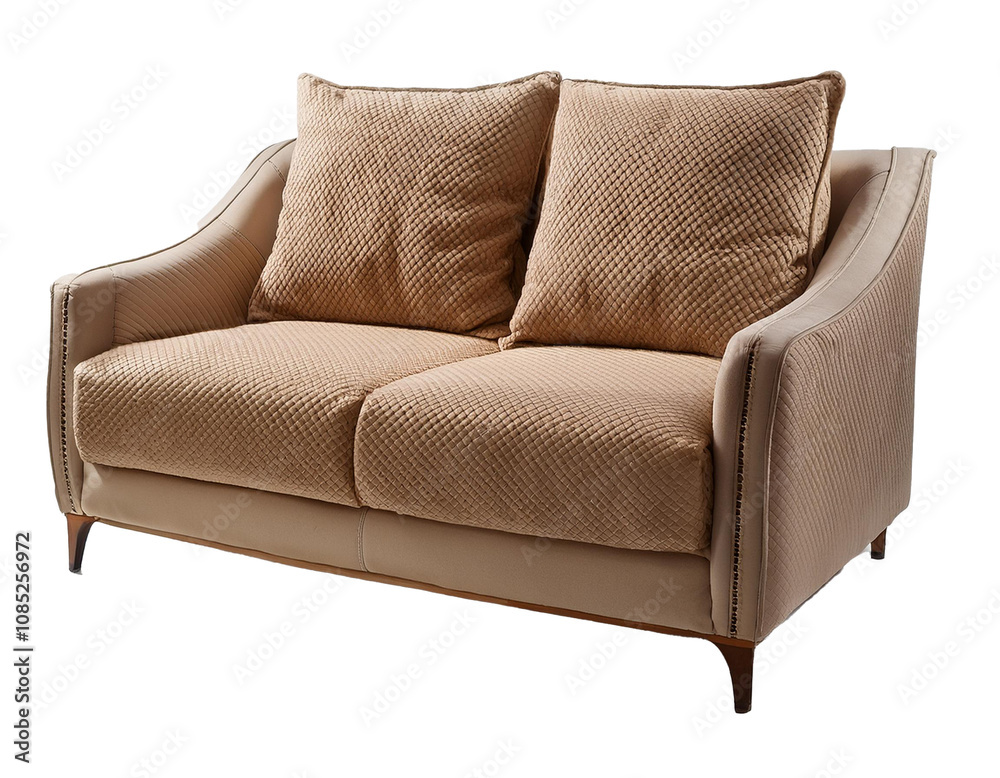 sofa isolated on white background, cutout Stock Photo | Adobe Stock