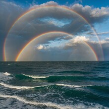 Enhanced Rainbow Free Stock Photo - Public Domain Pictures