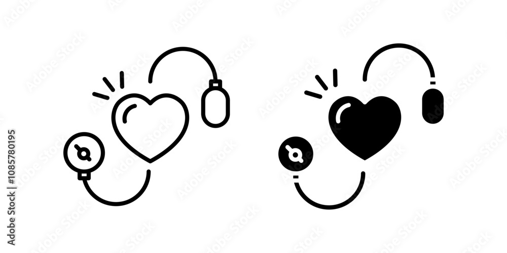 pressure icon set .Symbol isolated white background. vector ...
