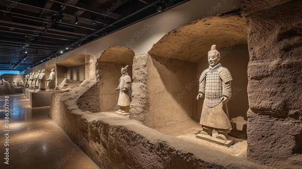 Explore the ancient tombs of China Terracotta Army, where thousands of ...