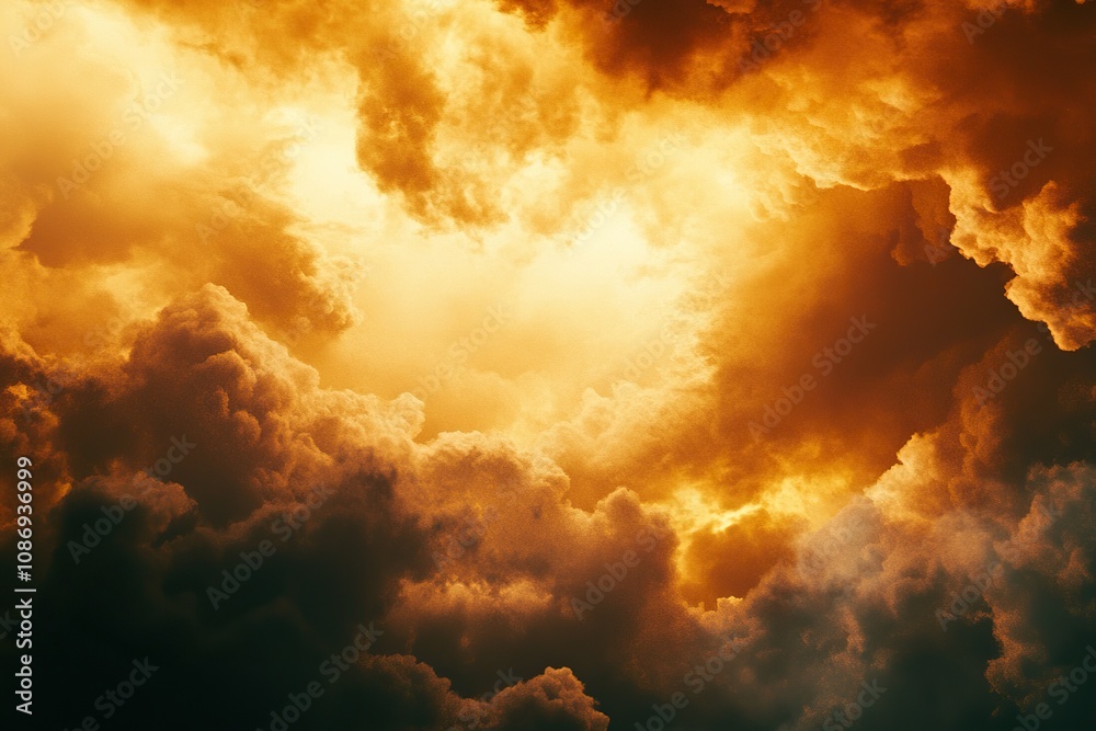 Worship and Prayer based cinematic clouds and light rays background ...