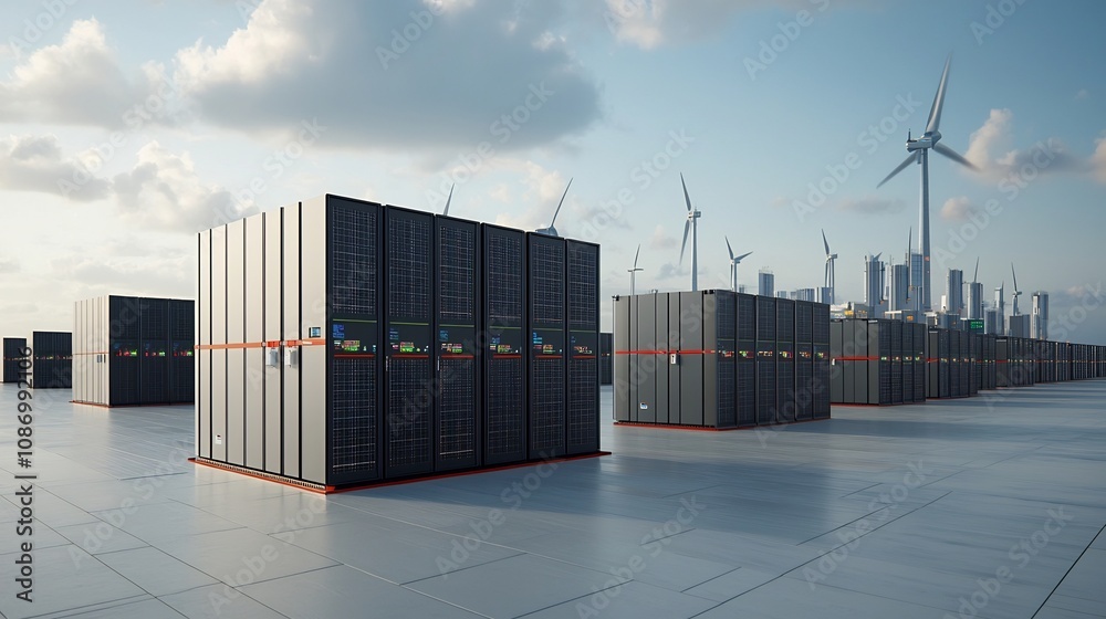 AI Powered Control Center Monitoring and Adjusting Renewable and Non Renewable Energy Storage to ...