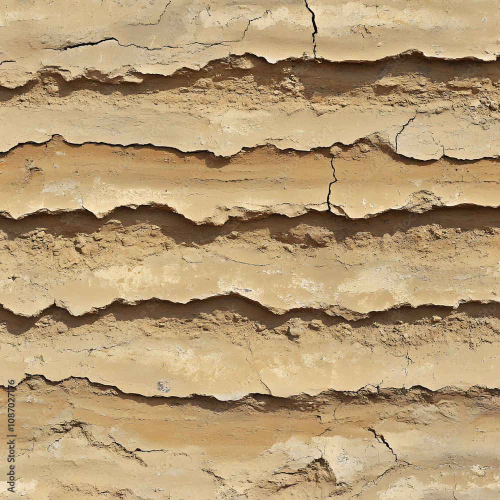 rammed earth texture seamless Stock Photo | Adobe Stock