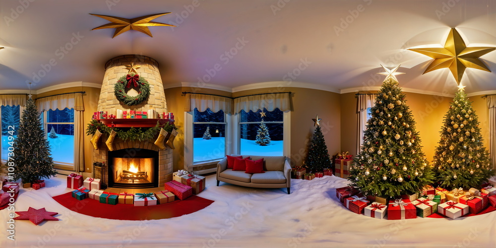 Full 360 degrees seamless spherical panorama HDRI equirectangular ...