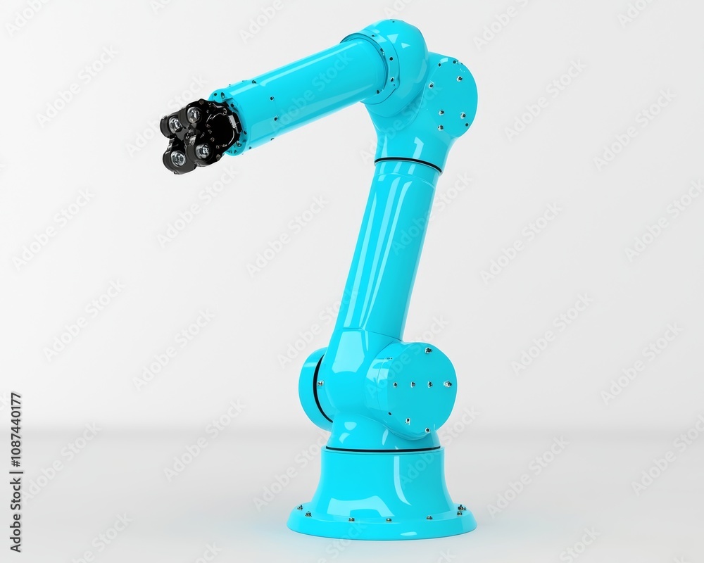 Design a robotic arm for assembly lines that can identify and sort ...