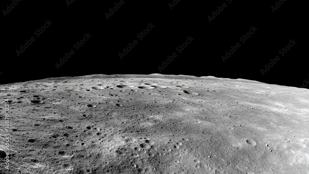 Exploring the Majestic Surface of the Moon With Its Rugged Terrain and ...