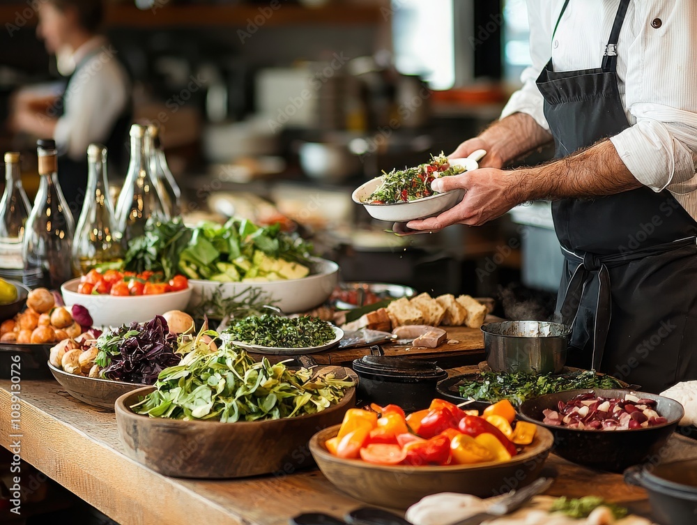 Engaging cooking class on creative food scrap usage culinary studio ...
