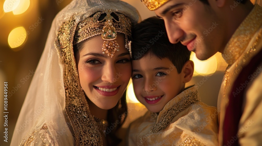 Cultural Unity at Home - Multicultural Family Celebrating in ...