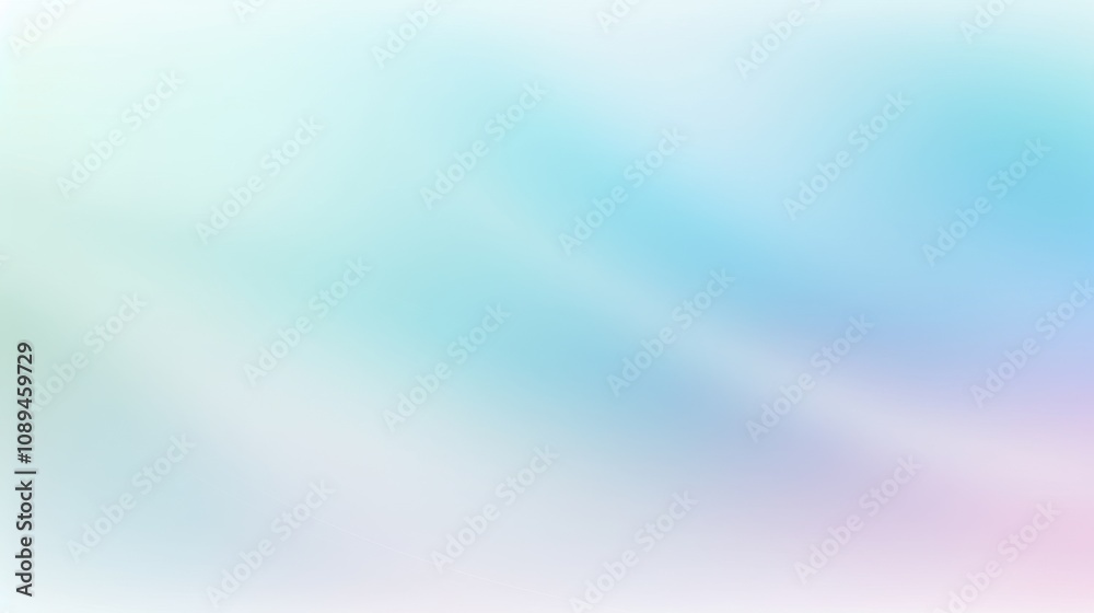 Blue sky gradient with white air flow with waves. Light lines pattern ...