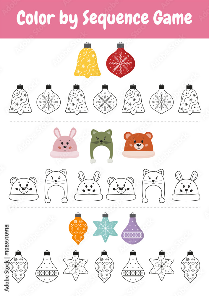 Christmas coloring pages for kids. Christmas education games activities ...