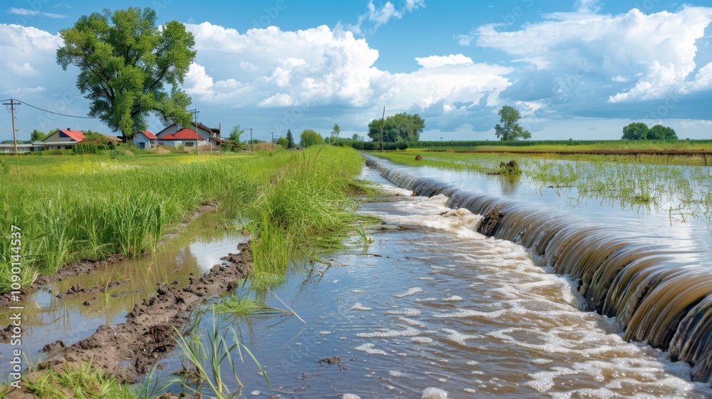 Flood Control: Developing levees, dams, and drainage systems to manage ...
