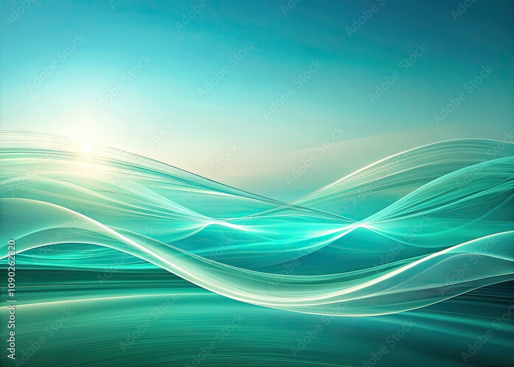 Abstract Turquoise Lines Wallpaper Backgrounds for Design and Graphic ...