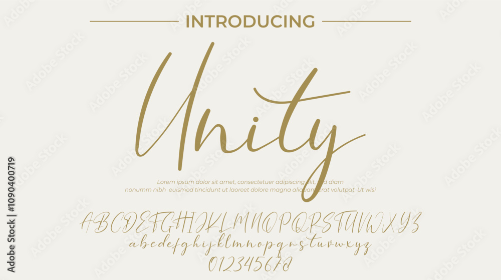 Unity Font Stylish brush painted an uppercase vector letters, alphabet ...