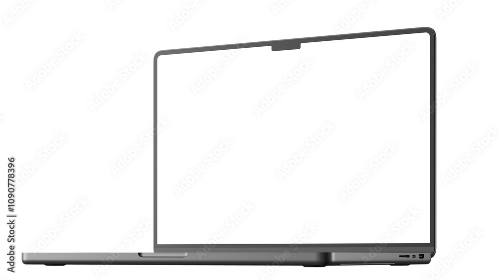 MacBook Pro on transparent background for web design and UX/UI mockups ...