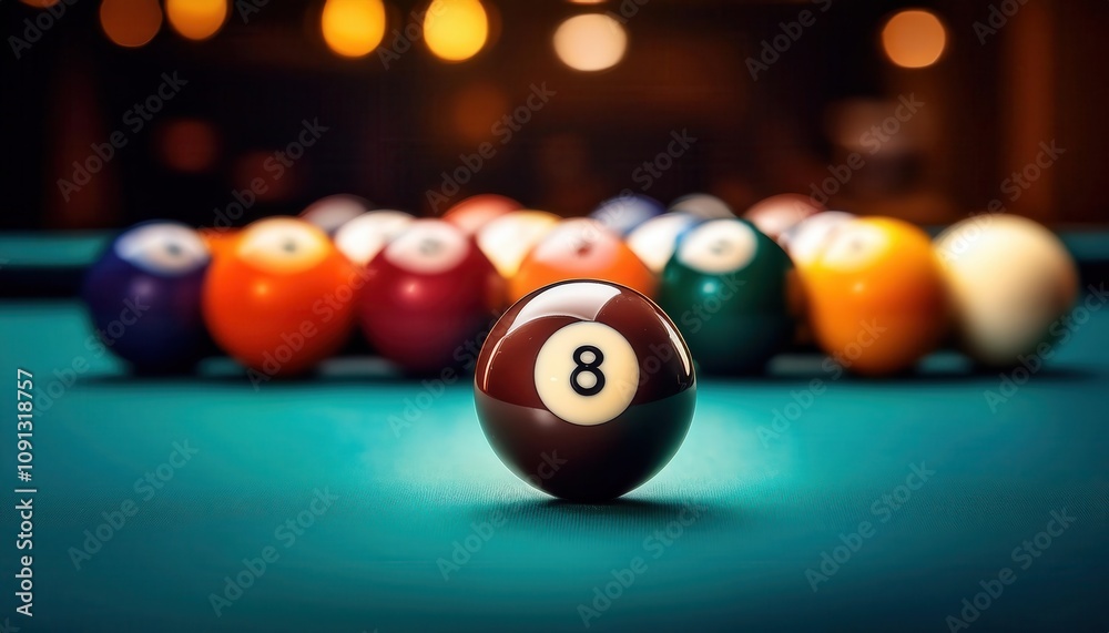 Focus on the 8-Ball. Detailed Perspective of Pool Table Dynamics ...