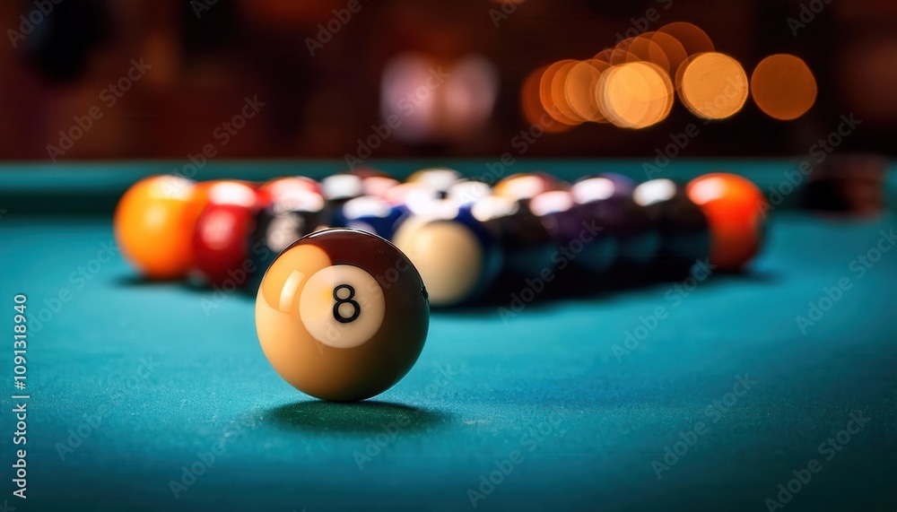 Focus on the 8-Ball. Detailed Perspective of Pool Table Dynamics ...